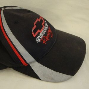 chevrolet | Accessories | Chevrolet Racing Trucker Hat Ball Cap Black ...
